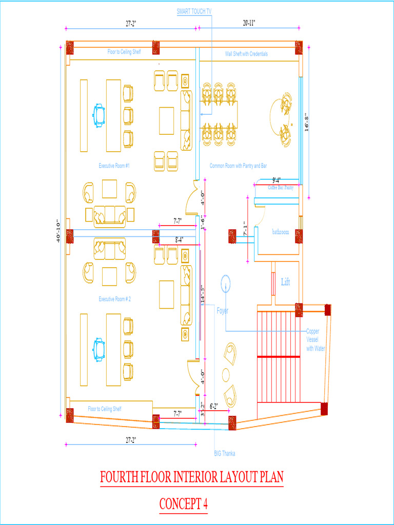 Fourth Floor | PDF | Bathroom | Buildings And Structures