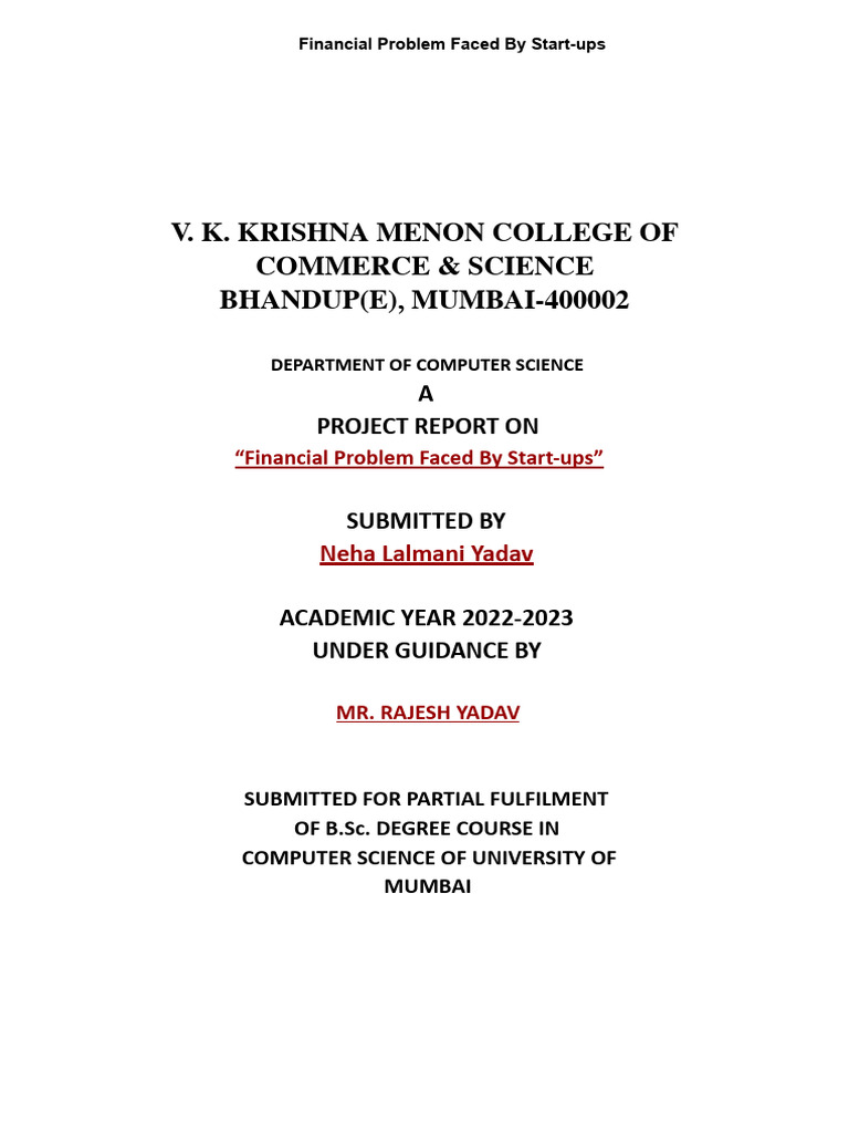 Sem-V Project University Management System Website | PDF