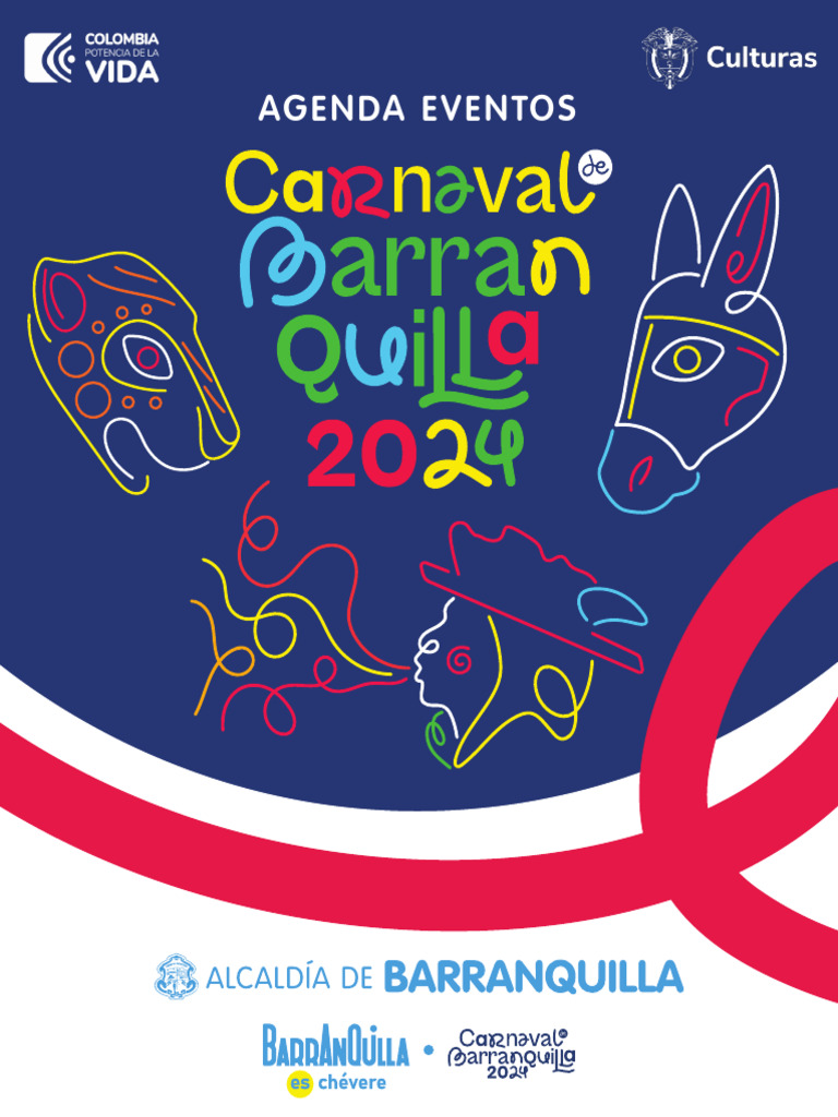 Agenda Carnaval Barranquilla 2025 | PDF | Carnaval | Desfile