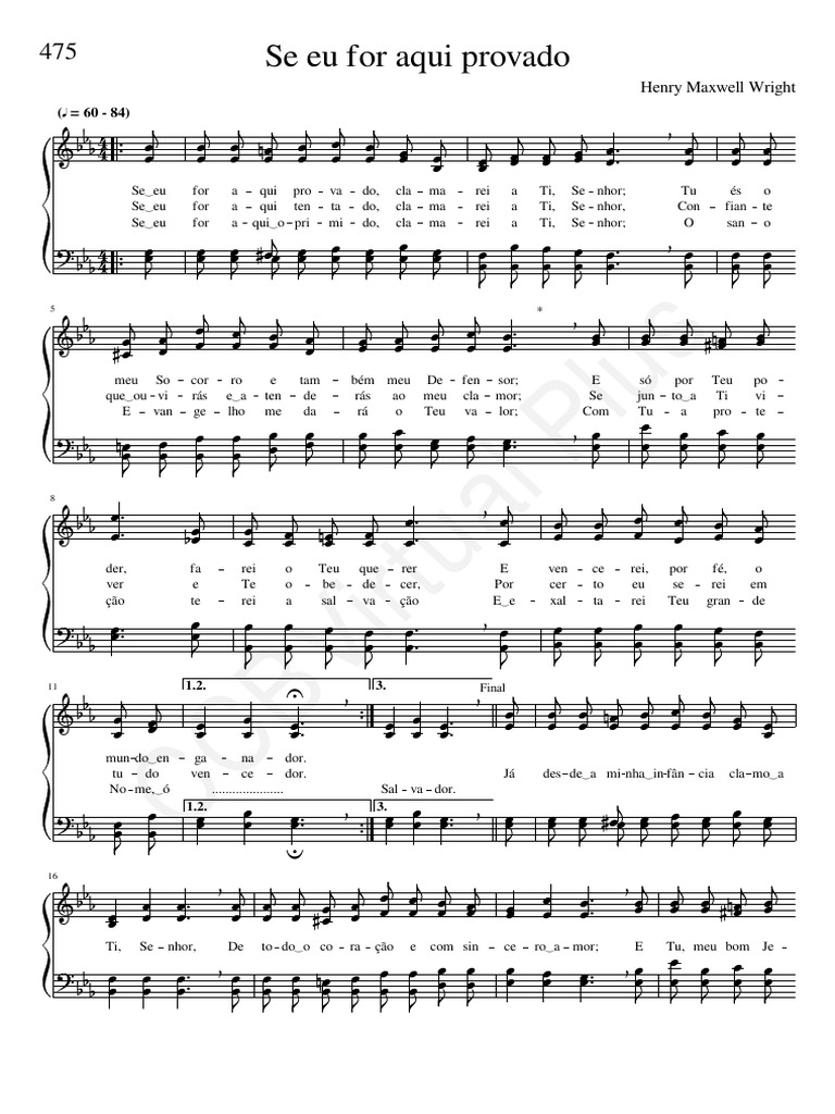 Se Eu For Aqui Provado: Henry Maxwell Wright | PDF