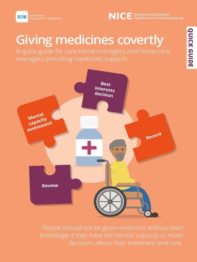 Giving Medicines Covertly - NICE | PDF | Informed Consent | Medicine