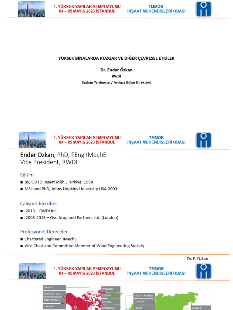 7 Ender Ozkan Yuksek Binalarda Ruzgar Muhendisligi Ve Uygulamalaripdf | PDF