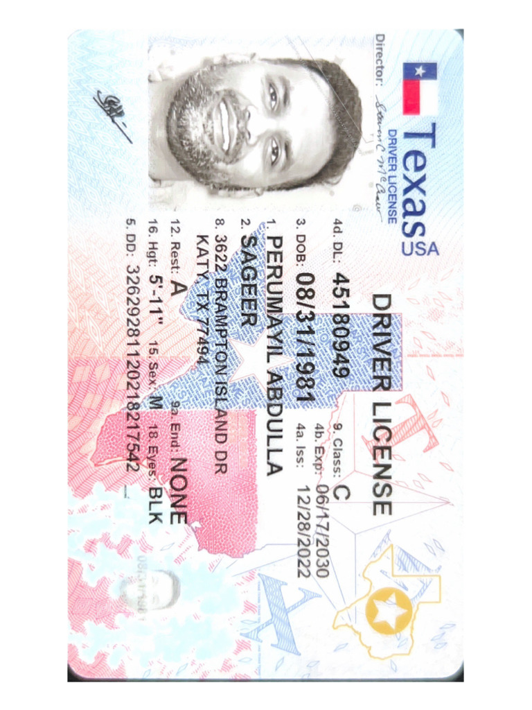 Driver License | PDF