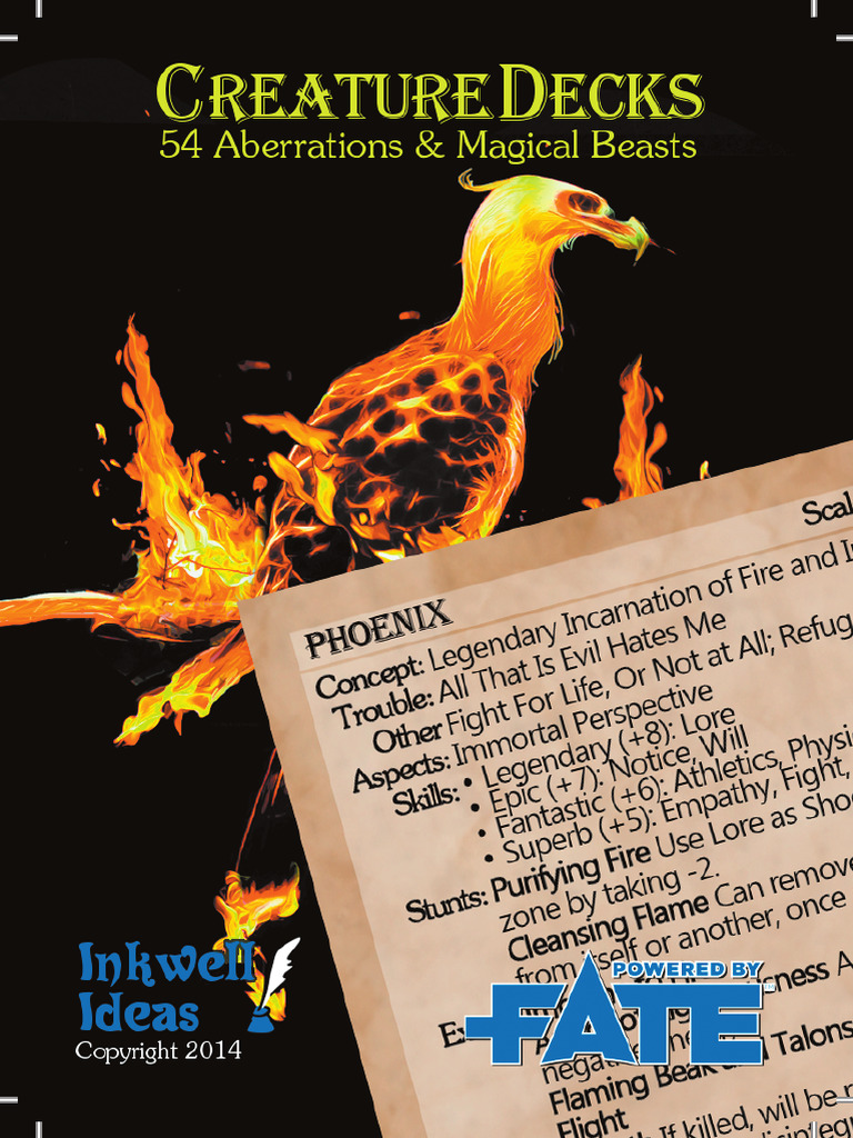 Fate Cards Aberrations HP | PDF