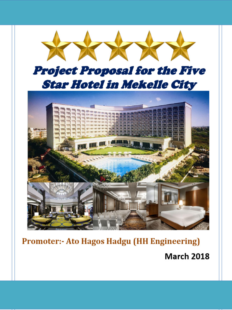 Five Star Hotel Project Proposal in Mekelle | PDF | Hotel | Tourism