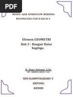 Modul Ajar Matematika Kelas Iv Bab Bangun Datar | PDF