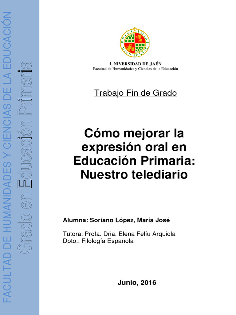 Soriano Lopez Maria Jose TFG | PDF