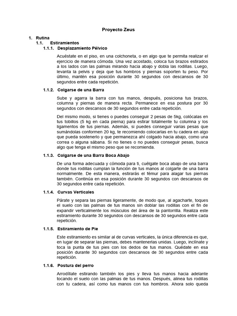 Proyecto Zeus | PDF | La insulina tiene gusto del factor de crecimiento 1 | Alimentos