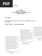 Moana Play Script | PDF | Moana (2016 Film) | Maui