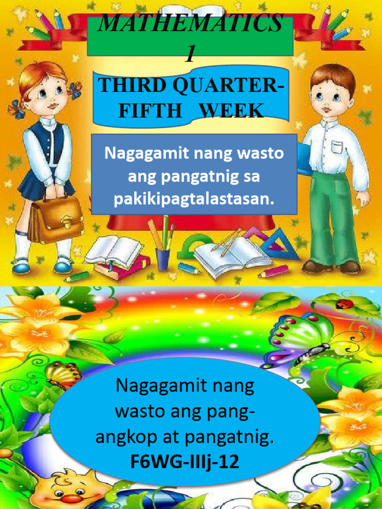 Ppt Filipino 6 q3 w5 | PDF