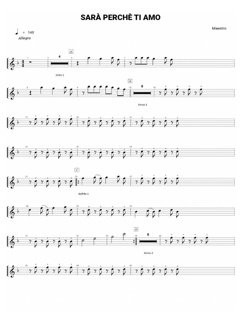 Sara Perche Ti Amo BB | PDF