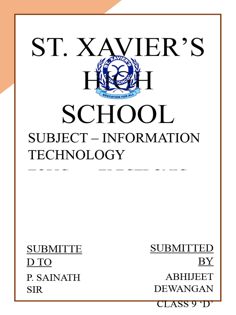 Electronic Spreadsheet | Download Free PDF | Spreadsheet | Microsoft Excel
