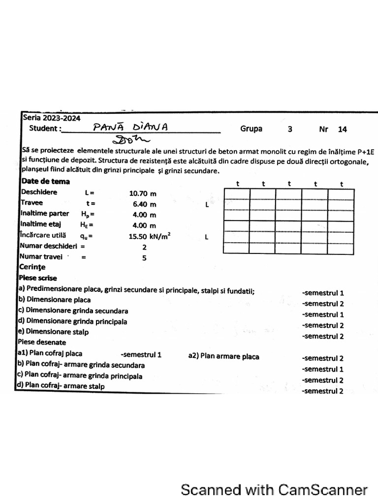 Partea Scrisă | PDF