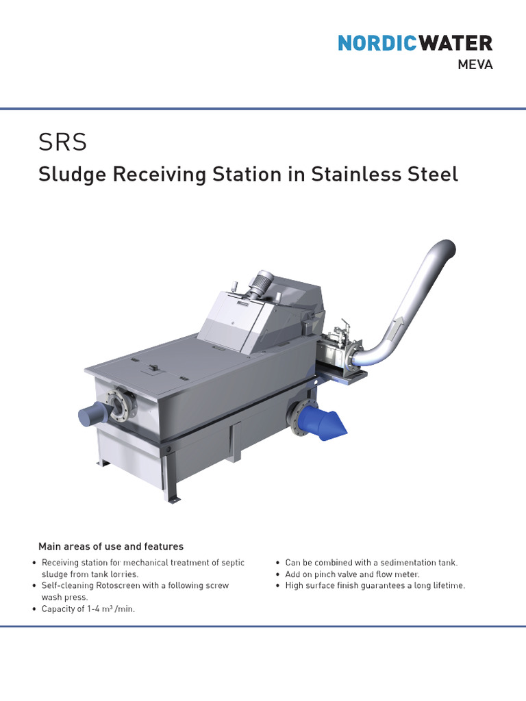 S1134 SRS Brochure - EN | Download Free PDF | Septic Tank | Valve