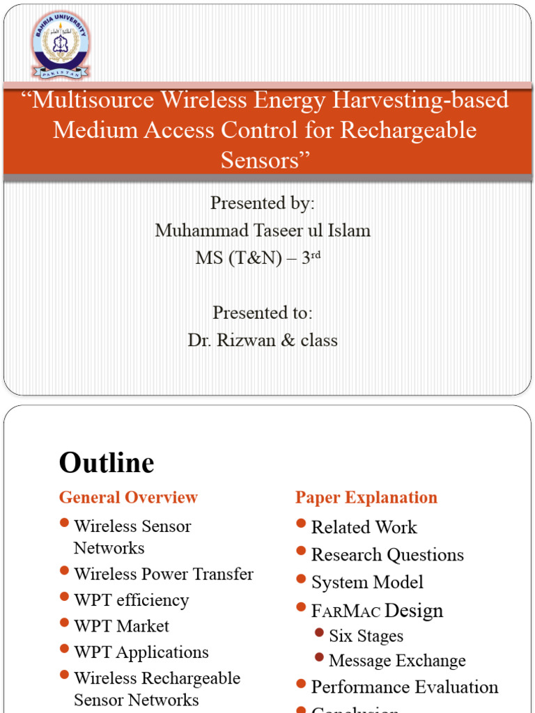 DN Presentation Tas | PDF | Wireless | Wireless Sensor Network