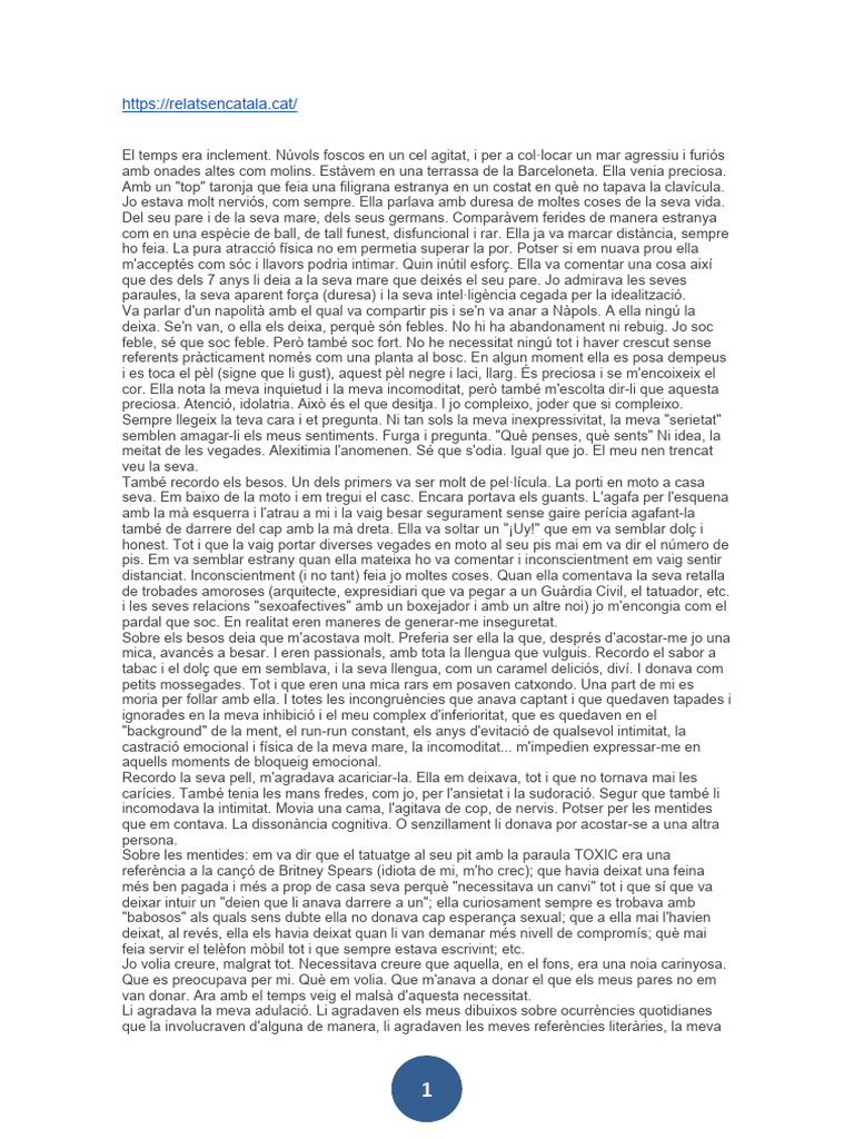 Textos Catalán para Practicar Versión para Imprimir | PDF