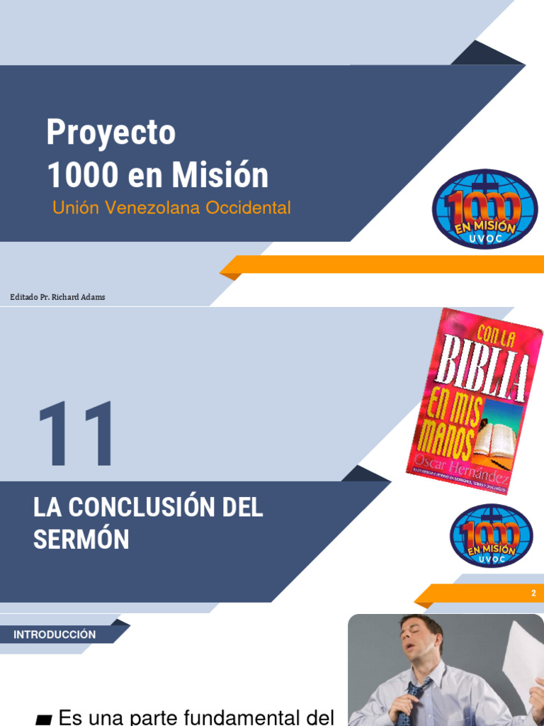 11 La Conclusión | PDF | Sermón