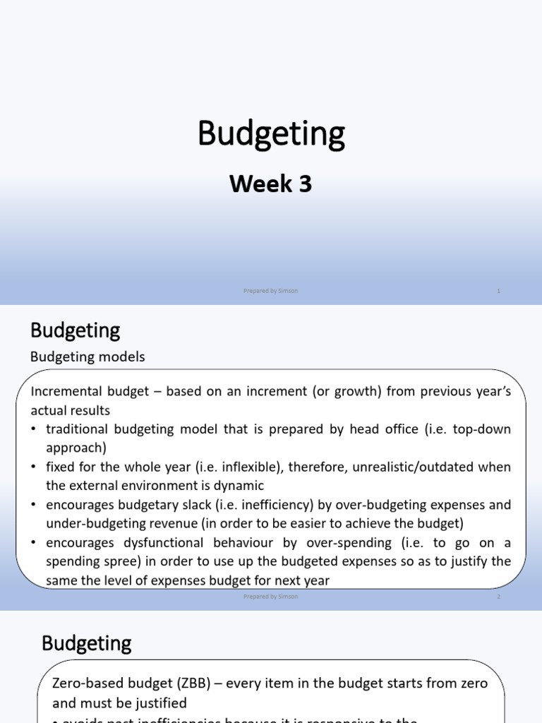 Week 3 | PDF | Performance Indicator | Benchmarking