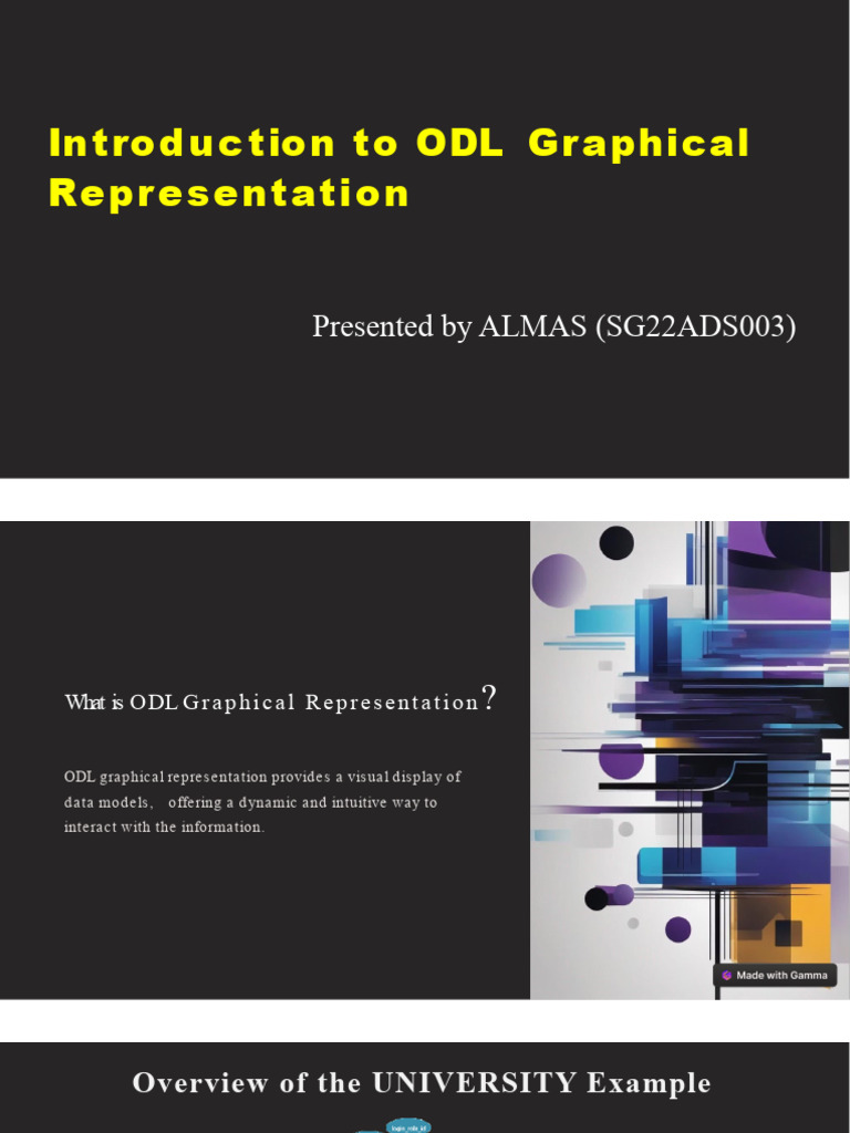 Introduction-to-ODL-Graphical-Representation | PDF | Databases | Database Design