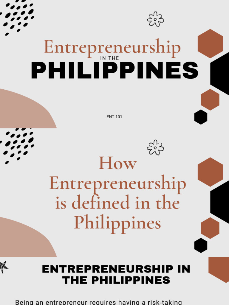 ENT 101 - 02 Entrepreneurship in The Philippine Setting | Download Free ...