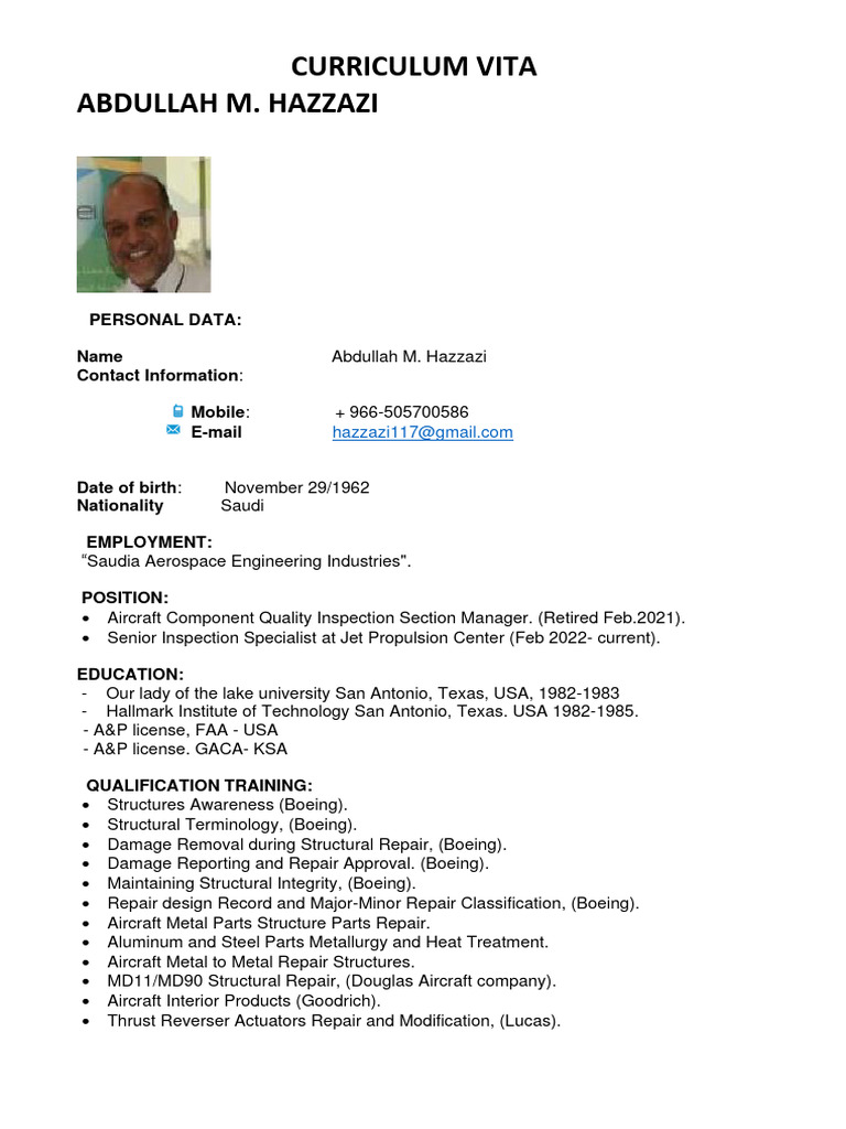 CV2023 | Download Free PDF | Federal Aviation Administration | Aviation