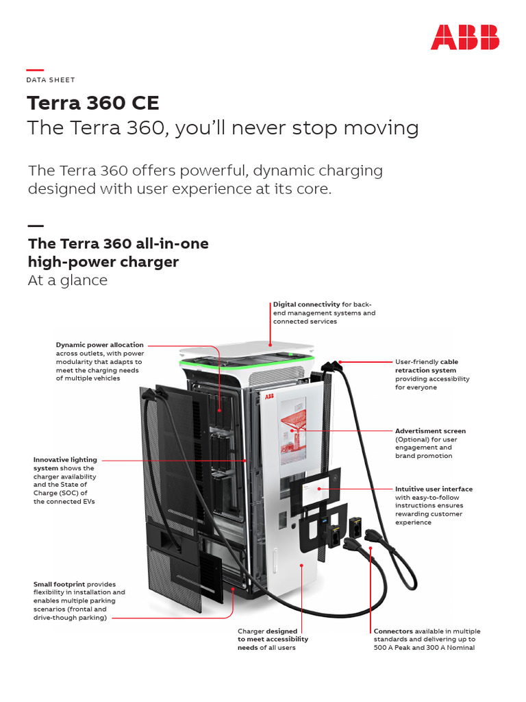 ABB DataSheet Terra 360 CE | PDF | Physical Quantities | Power Engineering