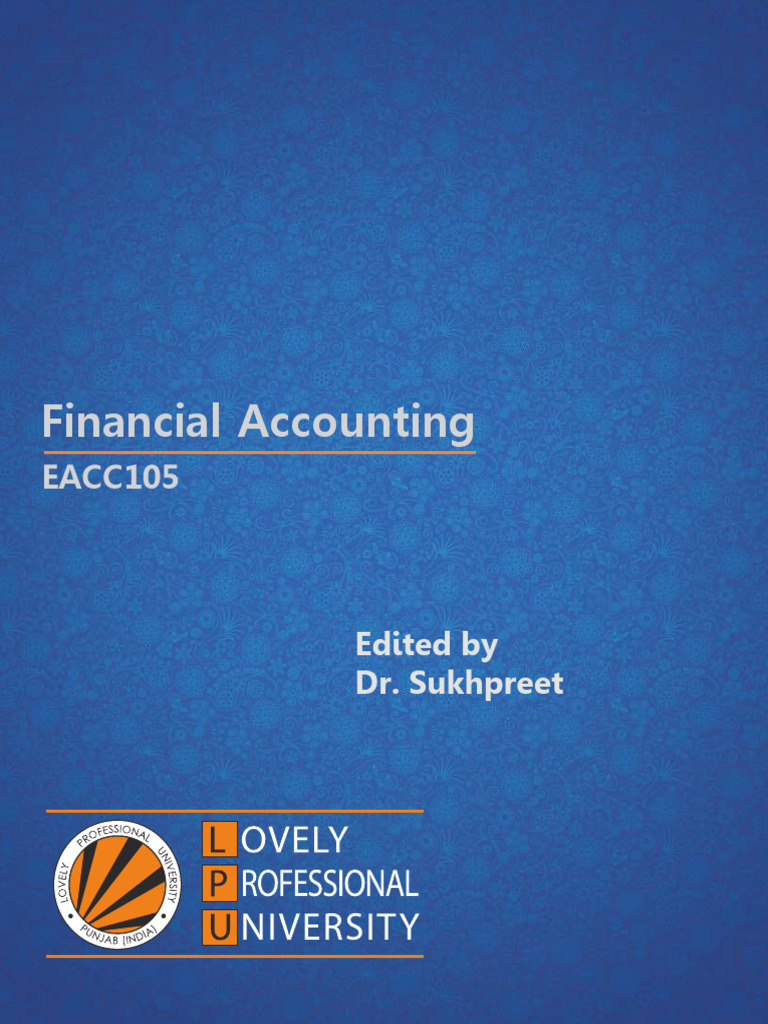 Financial Accounting Overview and Principles | PDF | International ...