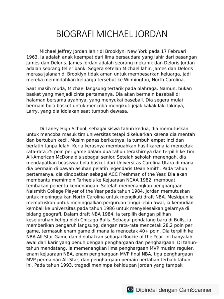 Biografi Muhammad Athallah Anara Ghani | PDF