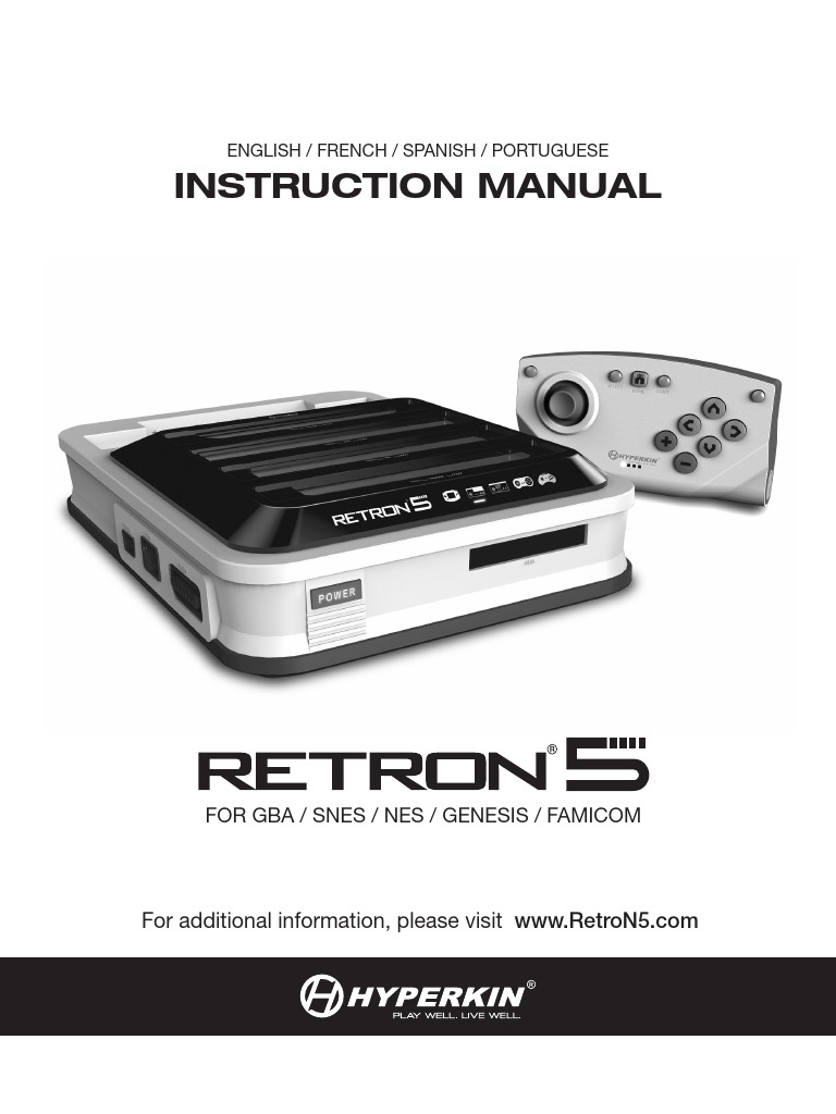 Hyperkin Retron 5 | PDF | Display Resolution | Keyboard Shortcut