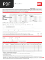 Reliance Health Gain Proposal Form | PDF | Insurance | Payments