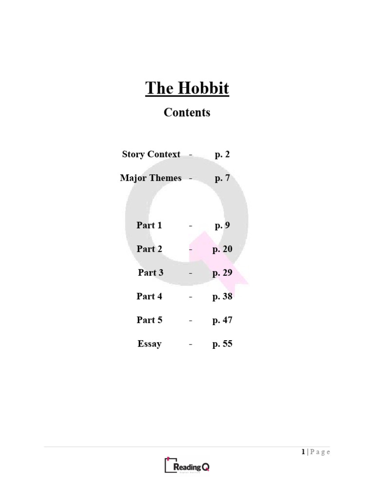 The Hobbit | PDF | Bilbo Baggins | The Hobbit