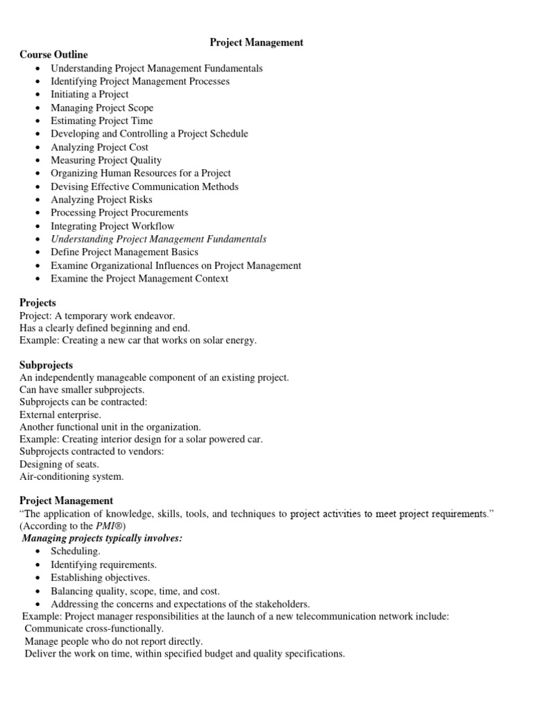 GIT - Project Management | PDF | Project Management | Economies