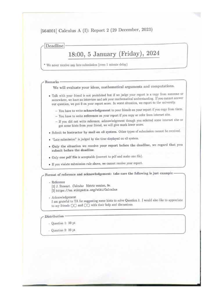 Deadline | PDF