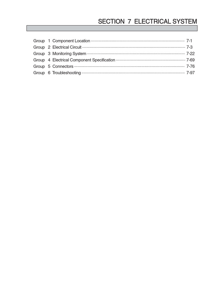 7-1. Electrical System | Download Free PDF | Switch | Mechanical Engineering