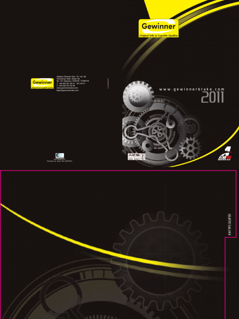 Catalog 2011 | PDF | Manufactured Goods | Equipment