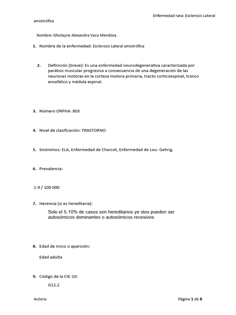 Esquema Trabajo Individual EERR | PDF | Enfermedades y trastornos | Medicina