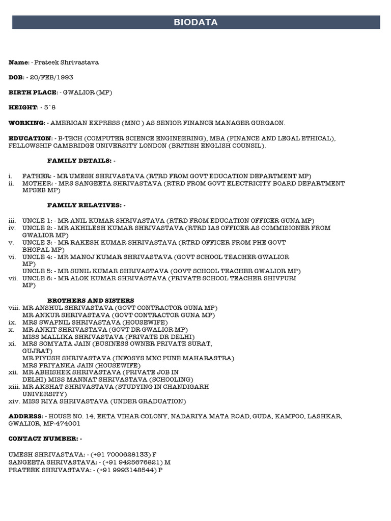 Prateek Shrivastava | PDF