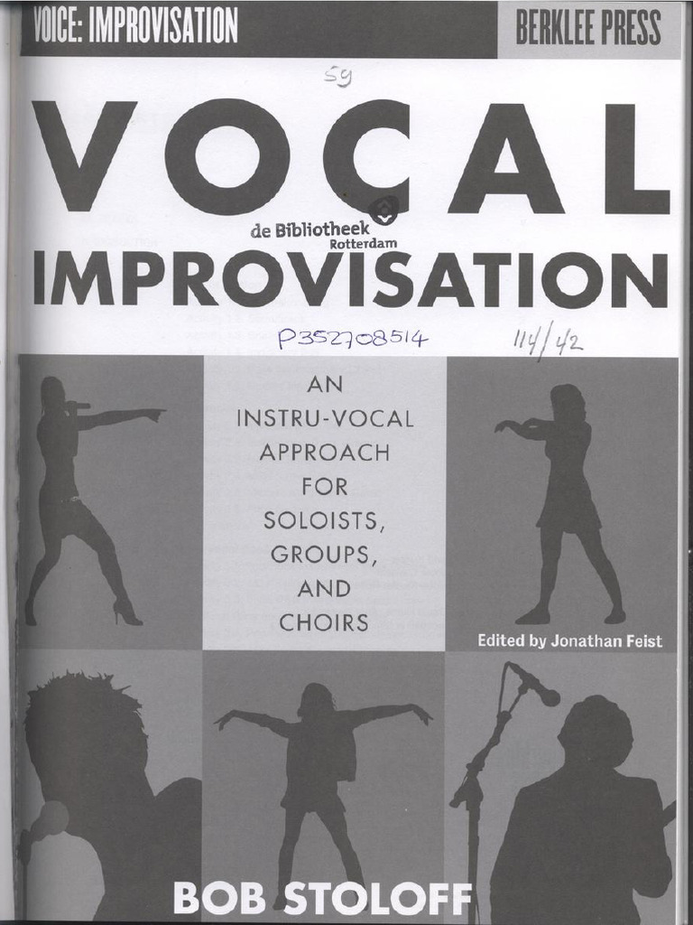 Vocal Improvisation Bob Stoloff 4 PDF Free | PDF