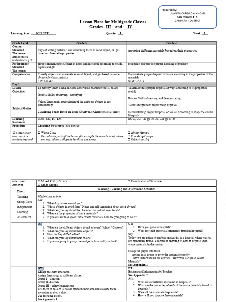 Science34 q1 w3 Maria Cristy Saludez | PDF | Waste Management | Waste