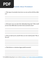 Abandonment Worksheets PDF | PDF
