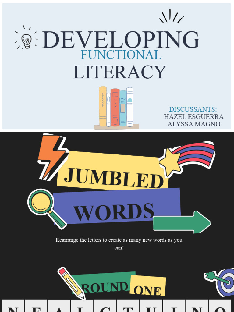 Developing Functional Literacy | PDF | Learning | Behavior Modification