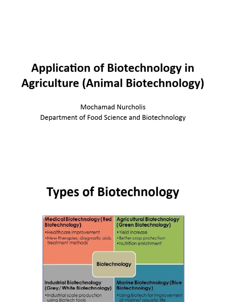 Advances in Animal Biotechnology | PDF | Fertilisation | Genetically ...
