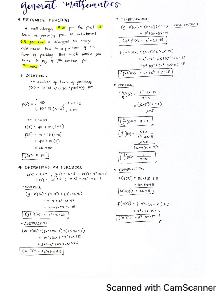 Genmath Reviewer (2) | PDF