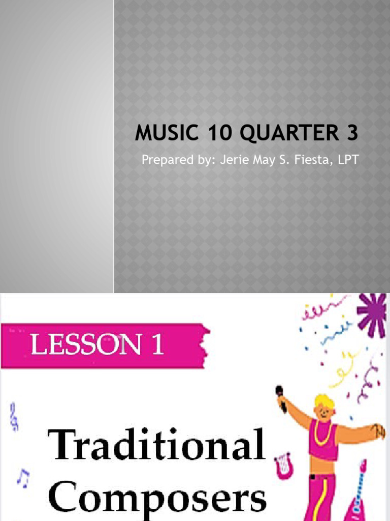 Music 10 Quarter 3 | PDF | Social Science | Art