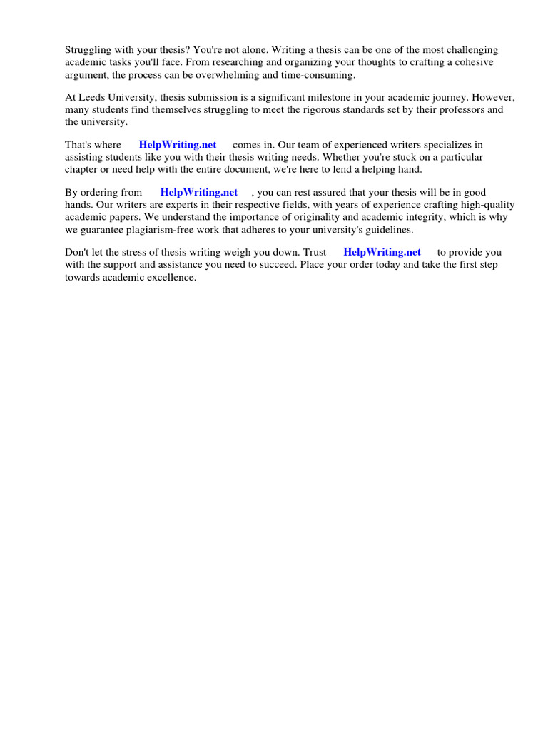 Leeds University Thesis Submission | PDF | Saudi Arabia | Thesis