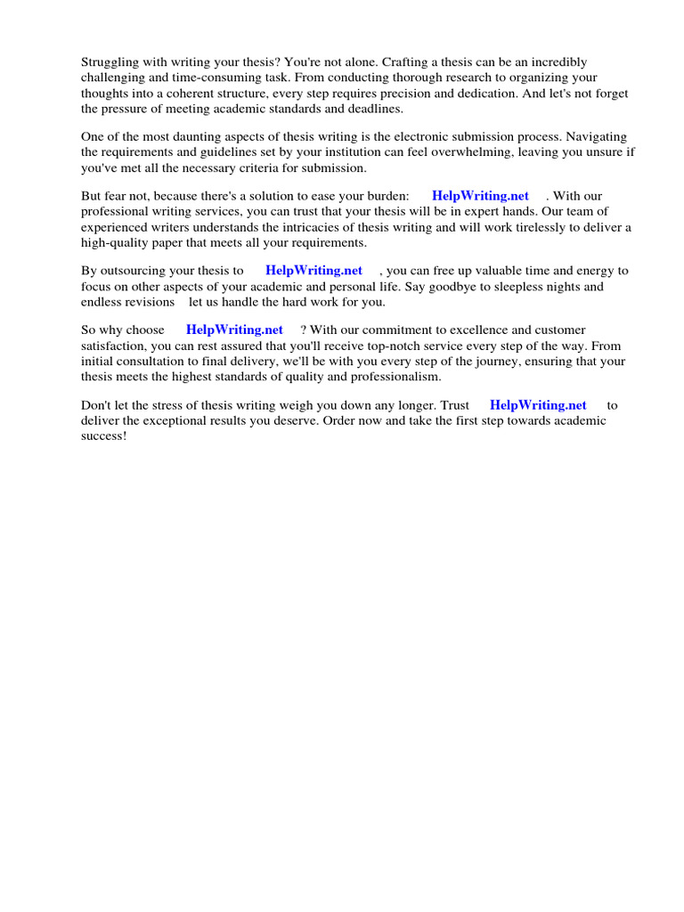 Ubc Electronic Thesis Submission | PDF | Thesis | Typefaces