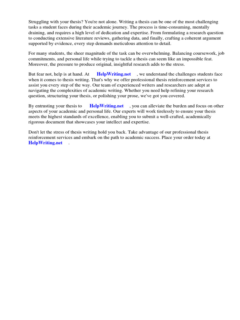 Thesis Reinforcement Pdf 