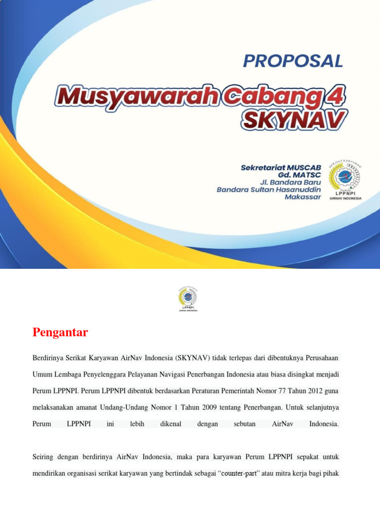 Muscab 4 DPC SKYNAV MATSC 2023 | PDF | Griya & Taman