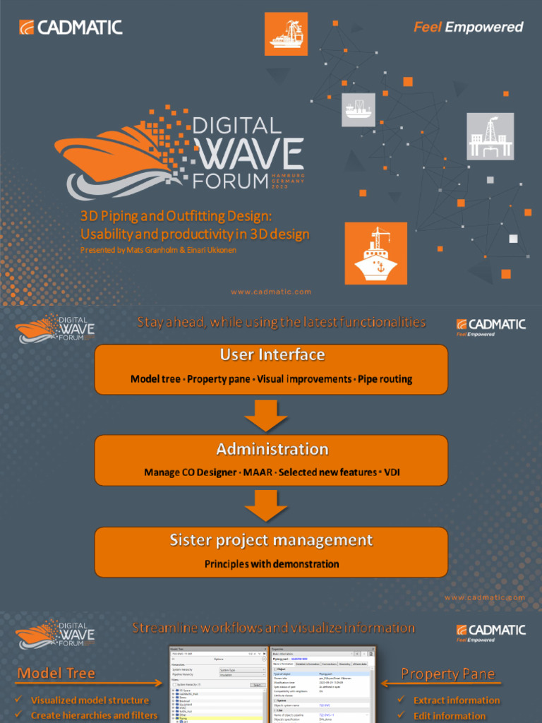 3D Piping and Outfitting Design Session 1 | PDF | 3 D Computer Graphics ...