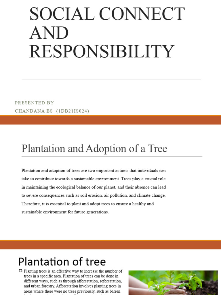 Social Connect and Responsibility | PDF